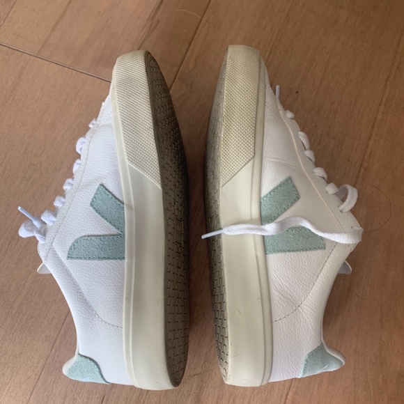 Veja | Shoes | Veja Campo White Leather Matcha | Poshmark